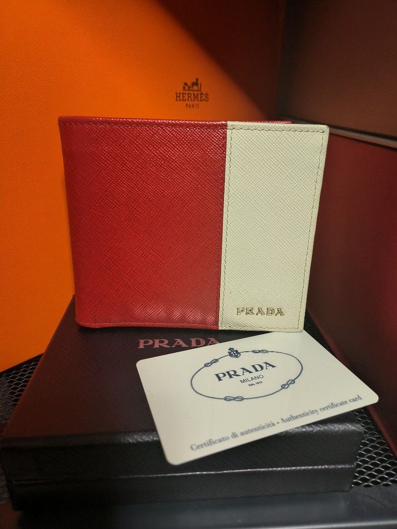 Authentic Prada Wallet, Luxury, Bags & Wallets on Carousell