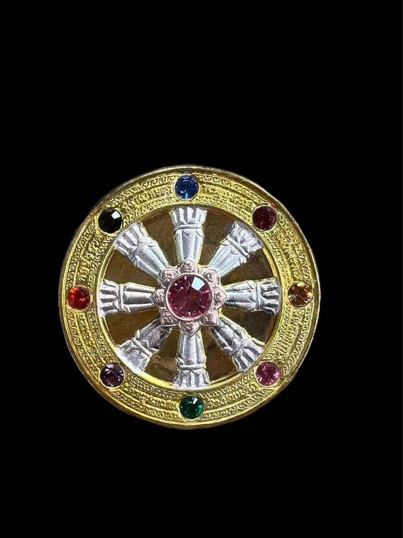 Authentic Rian Thamajak Patihan (Dharma Chakra Miracle Medal) Nur ...