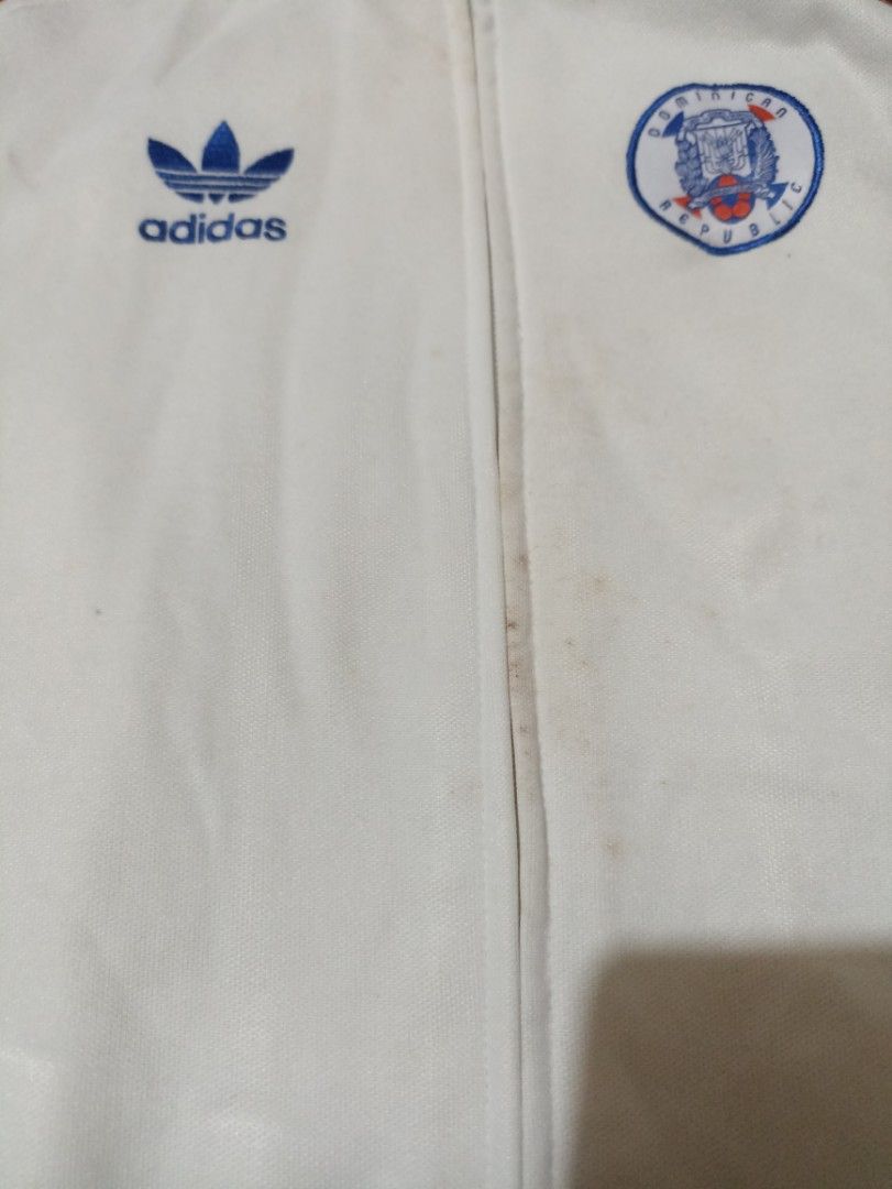 Authentic Vintage 80s design Adidas Dominican republic trikot football ...