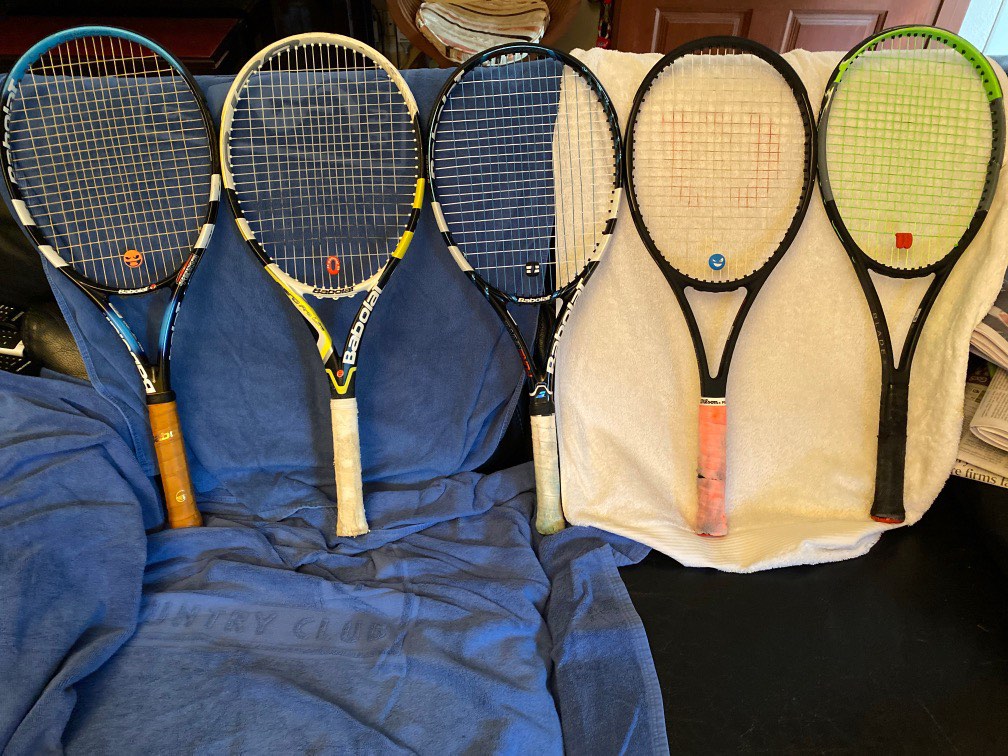 Babolat, Wilson tennis racquet, Sports Equipment, Sports & Games ...