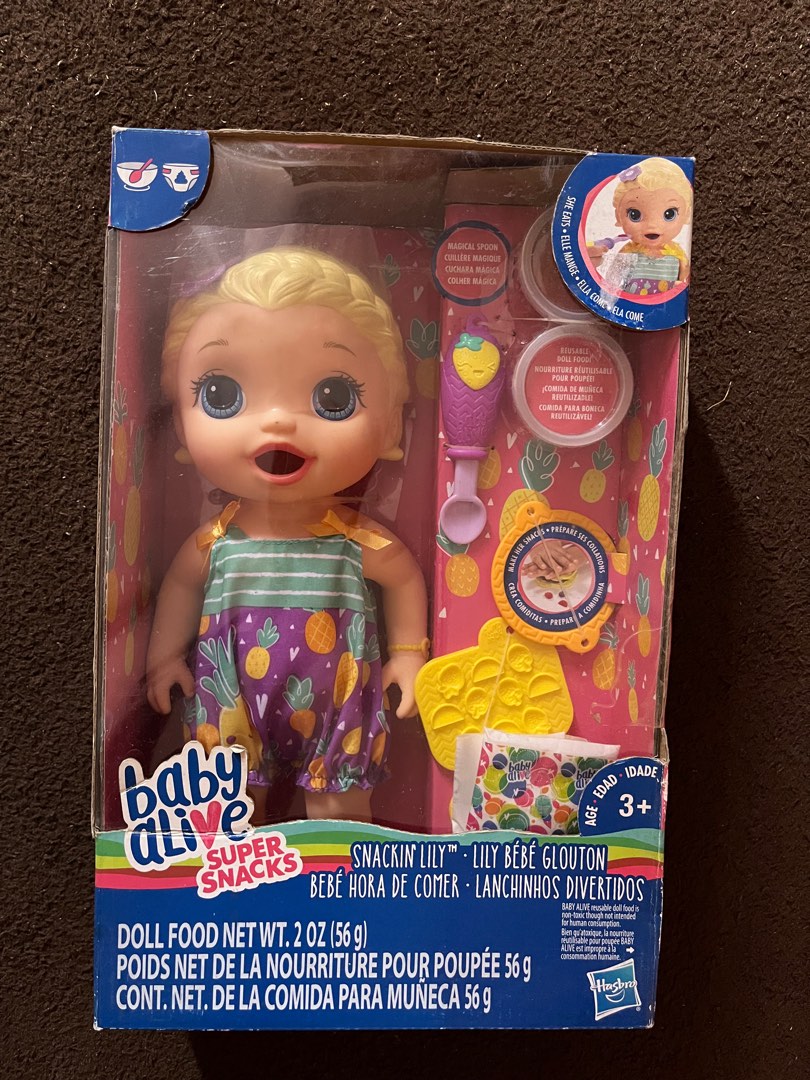 Baby alive snackin lily on Carousell