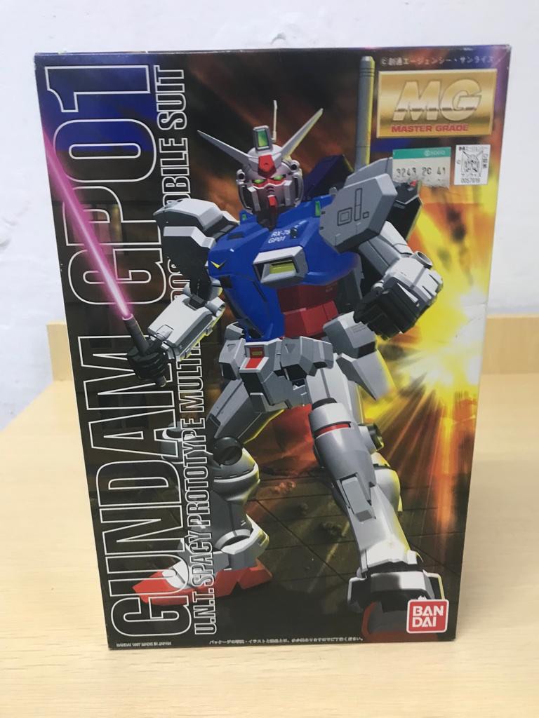 Bandai Gunpla MG 1/100 Gundam GP01 高達, 興趣及遊戲, 玩具 & 遊戲類 - Carousell