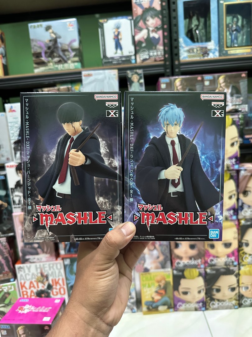 Banpresto DXF Mashle Mash Burnedead Lance Crown Japan Version, Hobbies ...