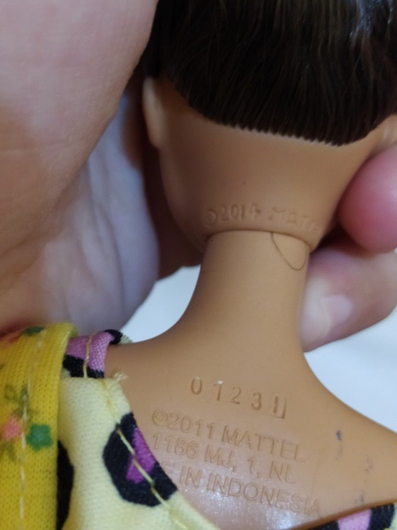 Barbie Mattel original boneka anak perempuan kulit eksotis rare rambut ...