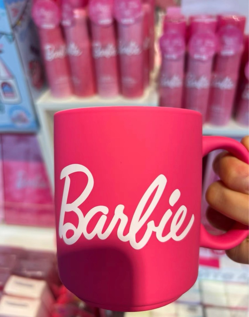 BARBIE X MINISO MUG, Hobbies & Toys, Collectibles & Memorabilia, Fan ...