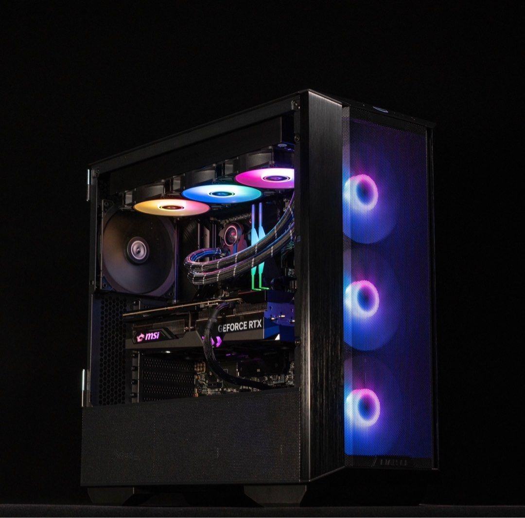 BEAST SALE 4070 TI x Lian li Lancool iii gaming pc custom pc monitor rtx gtx computer cpu ...
