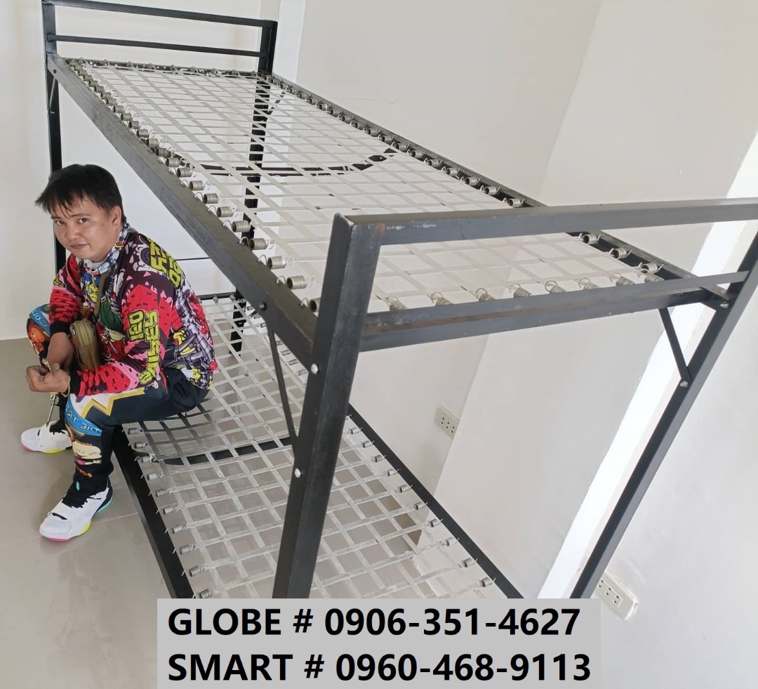 beds double deck MILITARY SPRING BED 30*30*72 stock 224 on Carousell