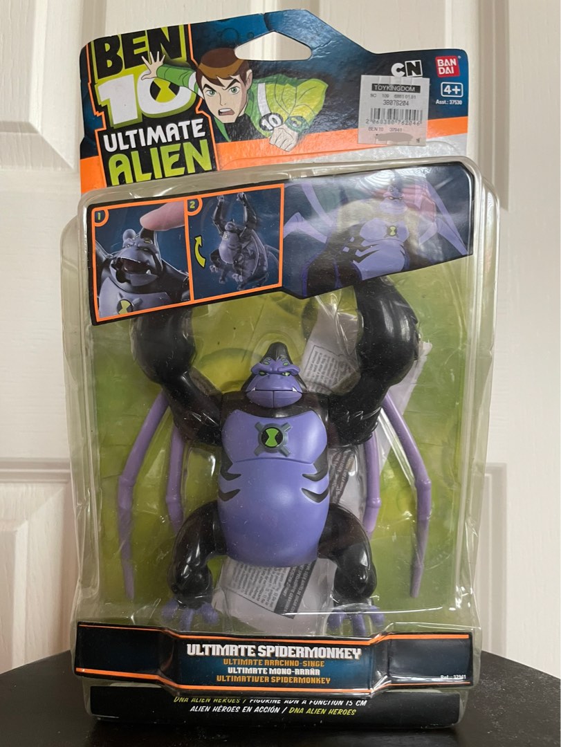 Ben 10 Ultimate Alien Ultimate Spidermonkey Action Figure on Carousell
