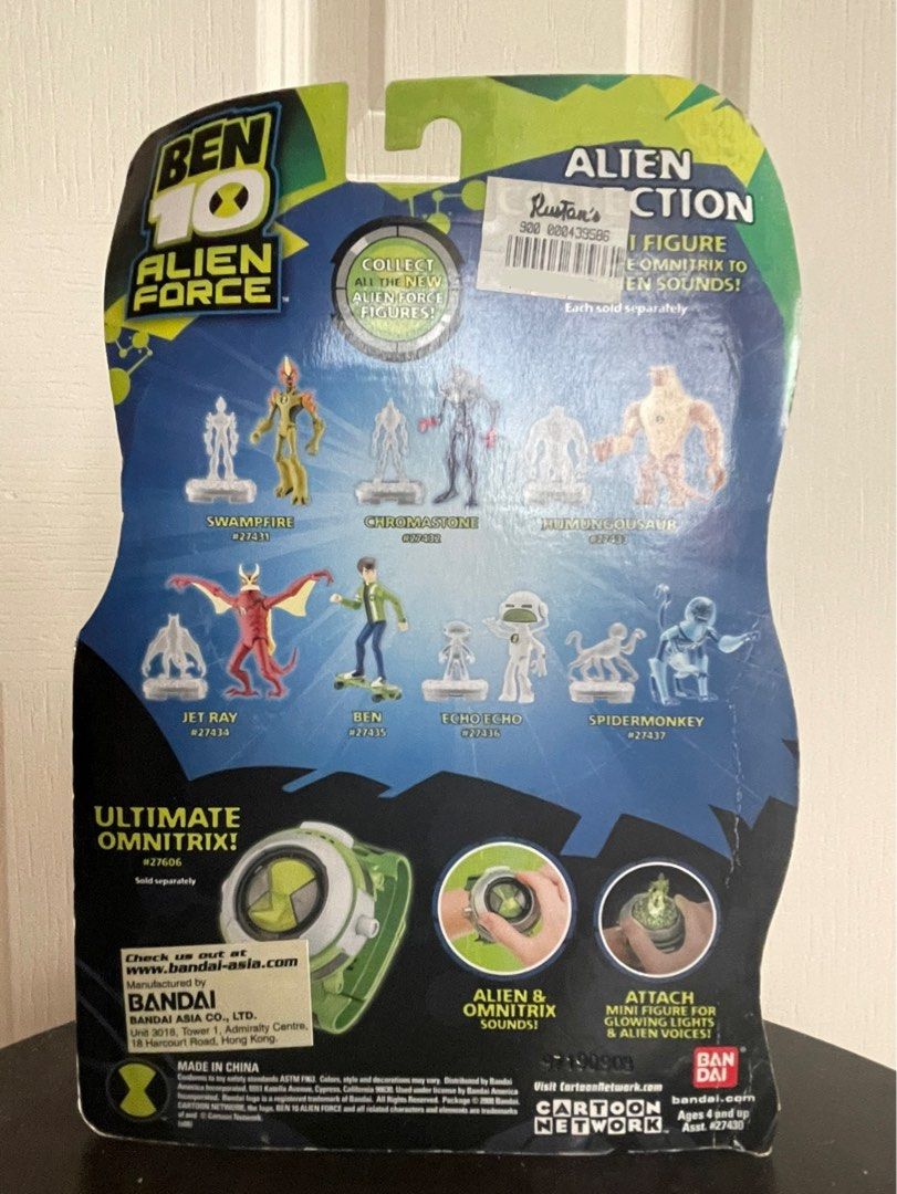 Ben 10 Alien Force Alien Collection Spidermonkey Action Figure, Hobbies & Toys, Toys & Games on ...