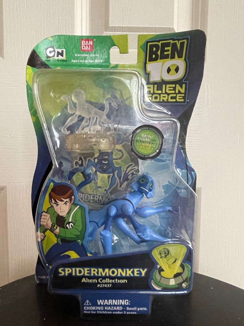 Ben 10 Alien Force Alien Collection Spidermonkey Action Figure, Hobbies & Toys, Toys & Games on ...