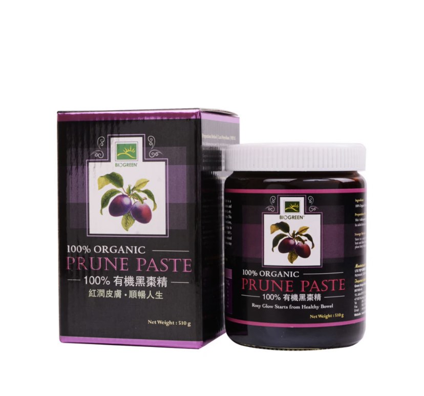 Biogreen 100% Organic Prune Paste, Health & Nutrition, Health ...