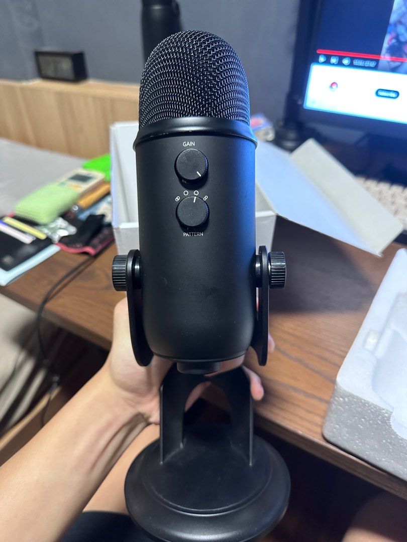 Blue Yeti Microphone, Audio, Microphones on Carousell