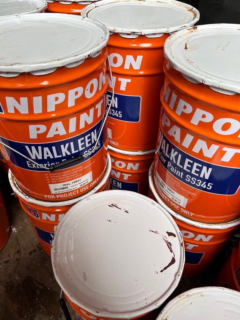 Sales-Nippon paint grey colour 20L , Furniture & Home Living, Home ...