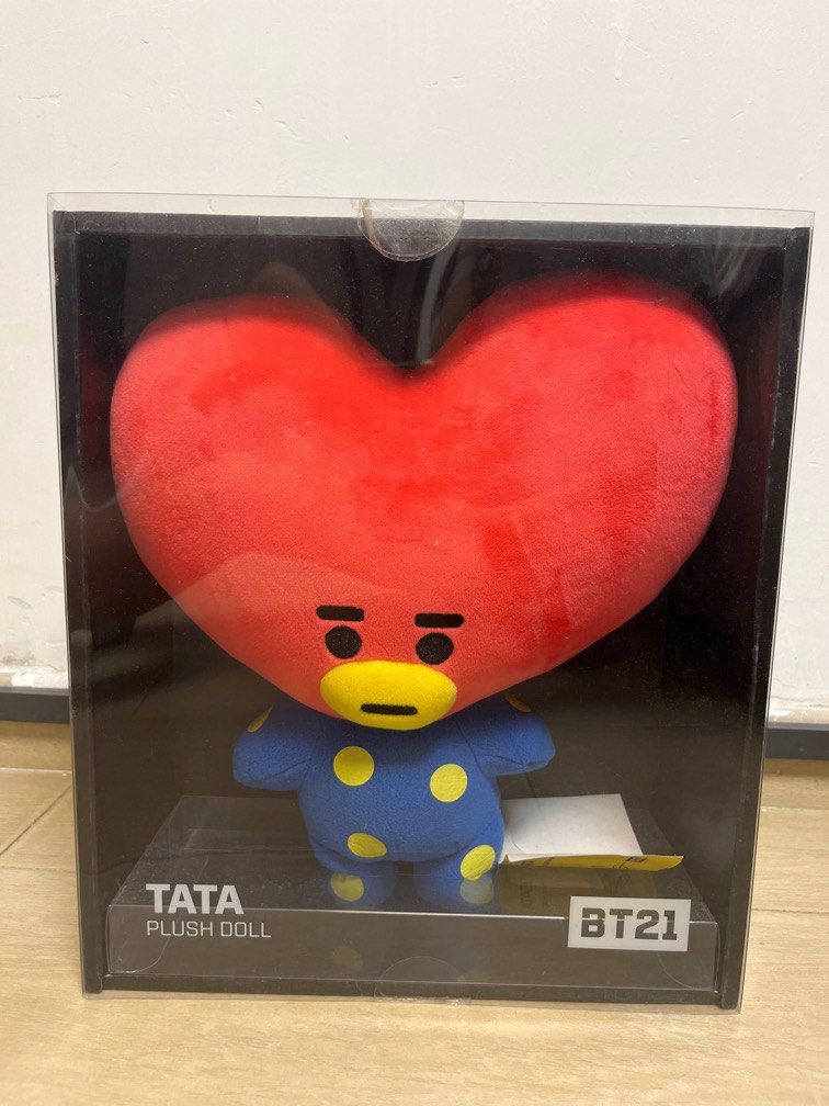 BT21 TATA Plush Doll, 興趣及遊戲, 玩具 & 遊戲類 - Carousell