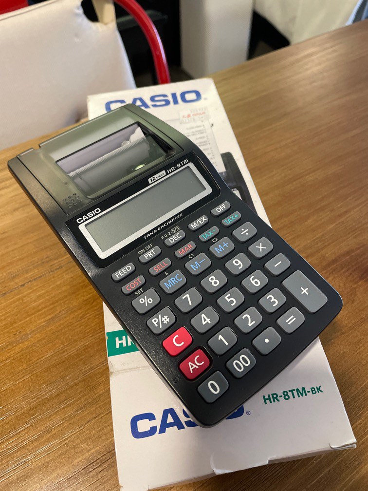 Calculator receipt printer, Computers & Tech, Parts & Accessories ...