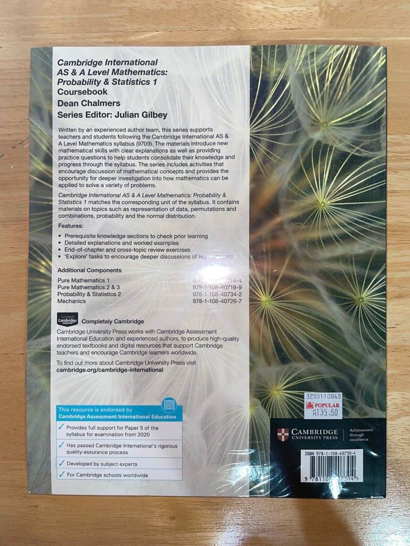 Cambridge A-Level Mathematics Coursebooks. PRICE IS NEGOTIABLE ...