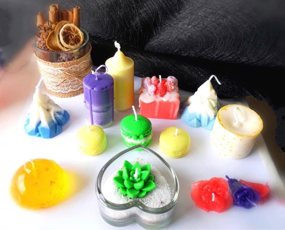 Candle marking set- candles, whole making set, Hobbies & Toys ...