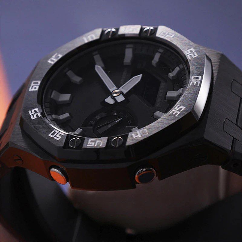 CasiOak Mod Kit for GA2100 Metal Bezel Casio Modification GEN4 ...