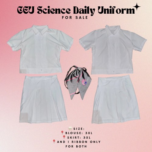 CEU Science Daily Uniform on Carousell