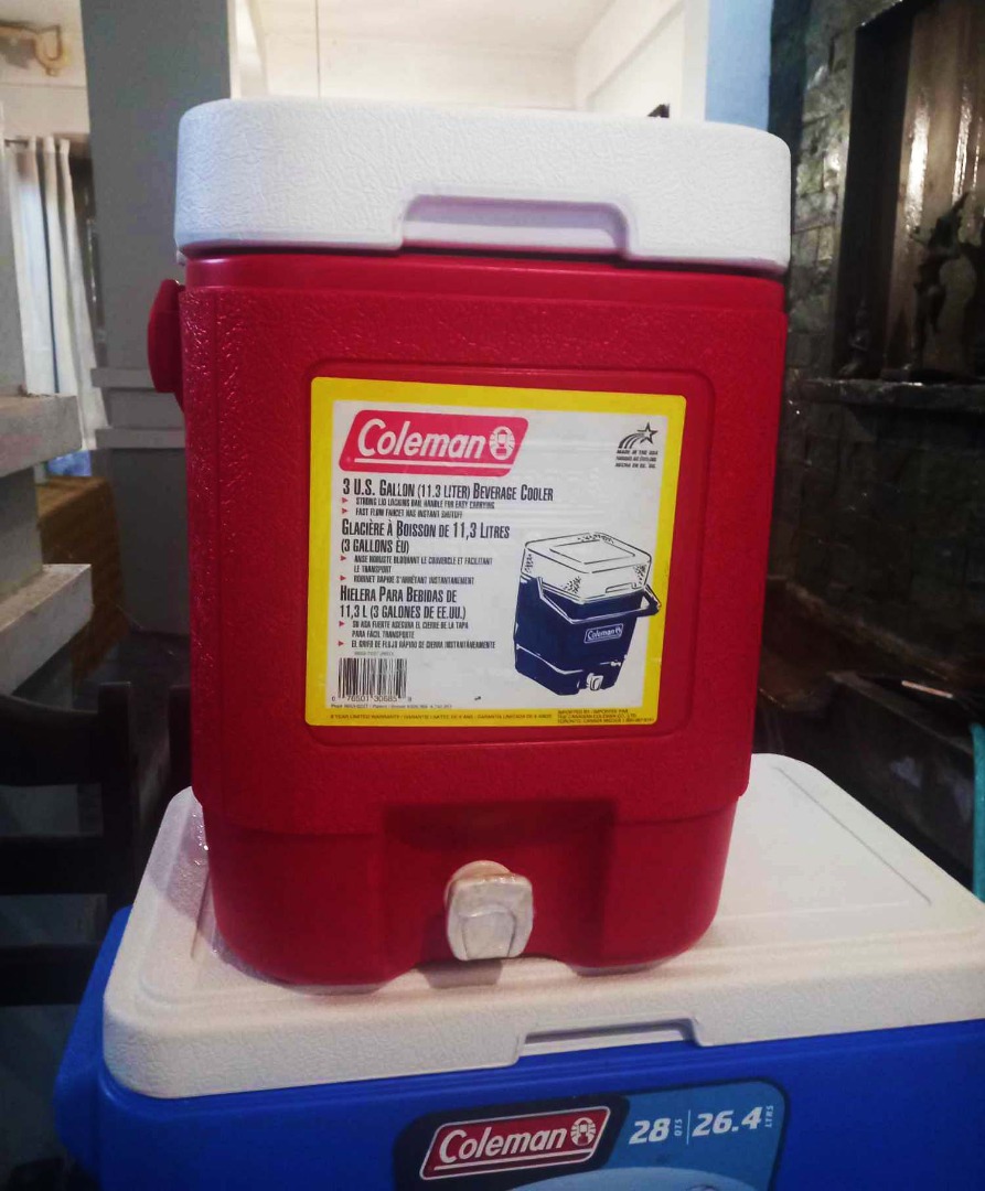 coleman 3gallon water dispenser on Carousell