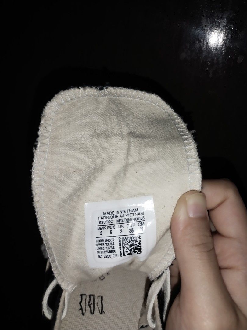 Converse CHUCK 70 HI Unisex Sneakers - Black, Women's Fashion, Footwear ...