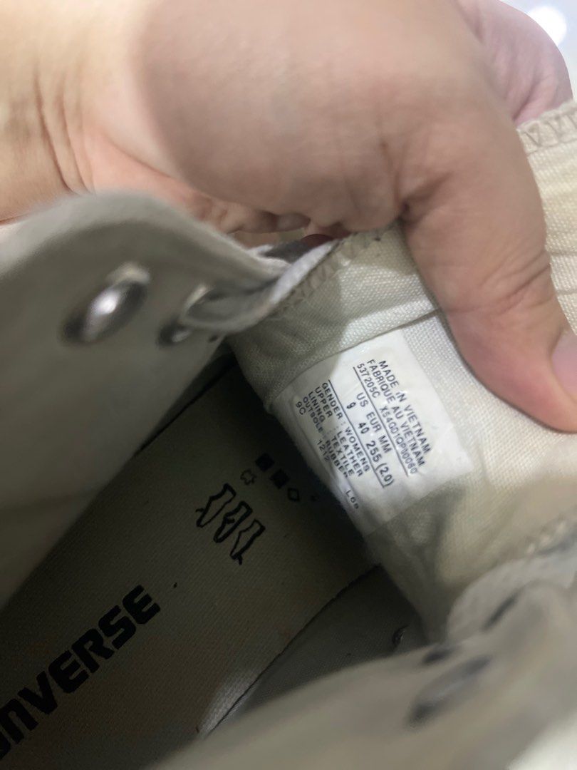 converse chuck taylor all star high top gray suade, Men's Fashion, Footwear, Sneakers on Carousell