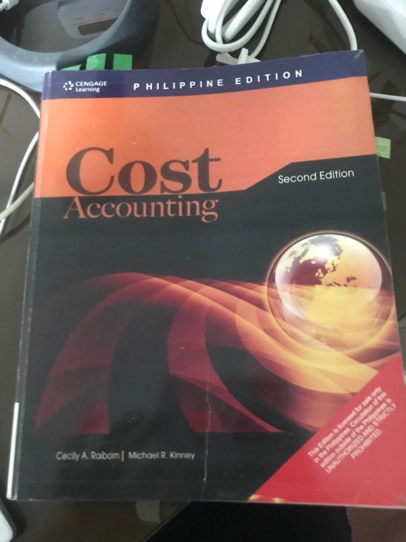 Cost Accounting by Cecily A. Raiborn, Michael R. Kinney| Cengage ...