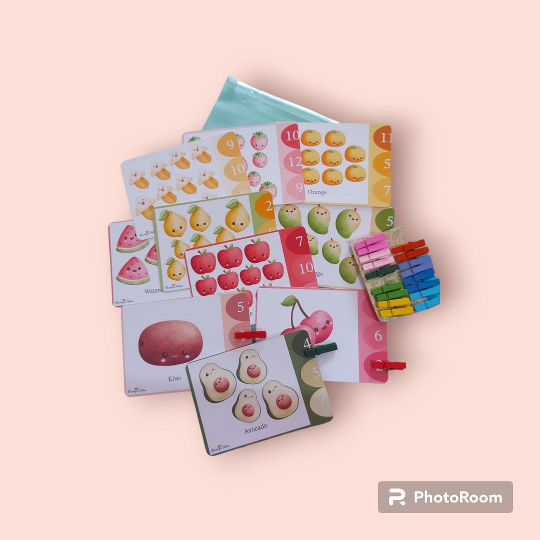 Count and clip Laminated Paper on Carousell