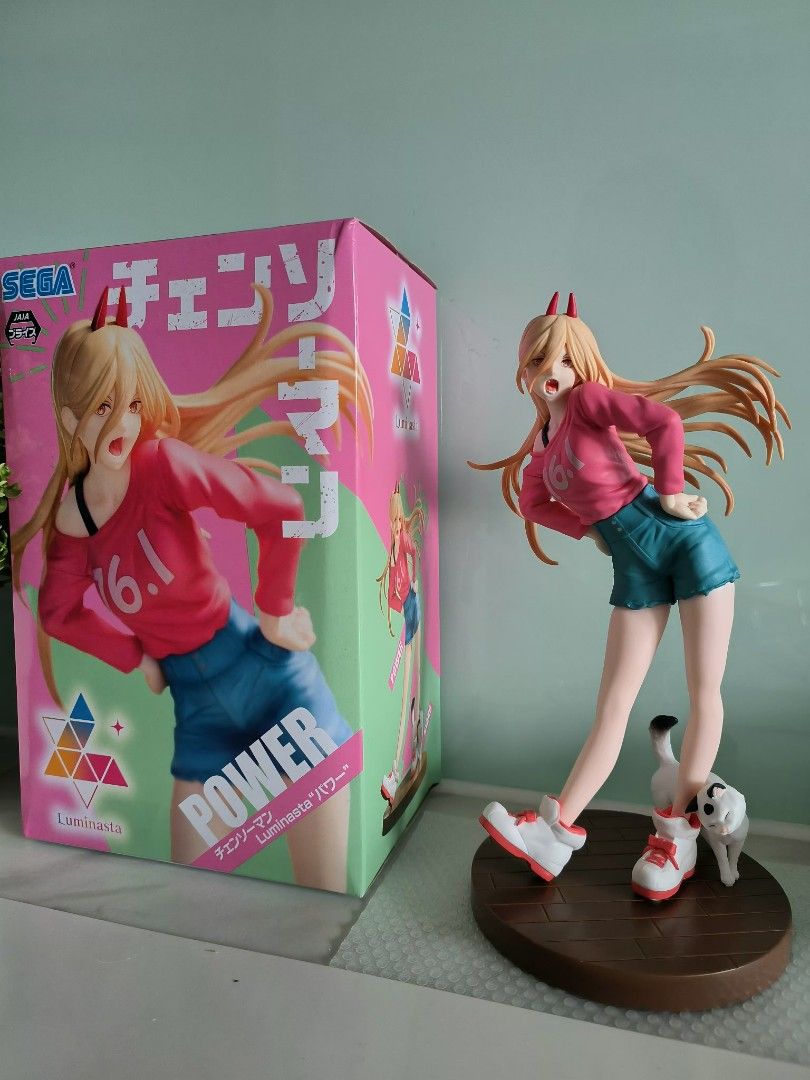 CSM POWER chainsaw man SEGA figure, Hobbies & Toys, Memorabilia ...
