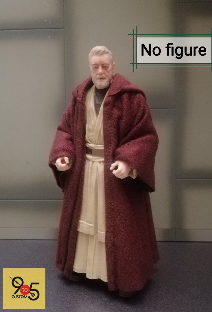 Custom Wired robe for Star War Black serie Obi 6 inch (FIGURE NOT ...