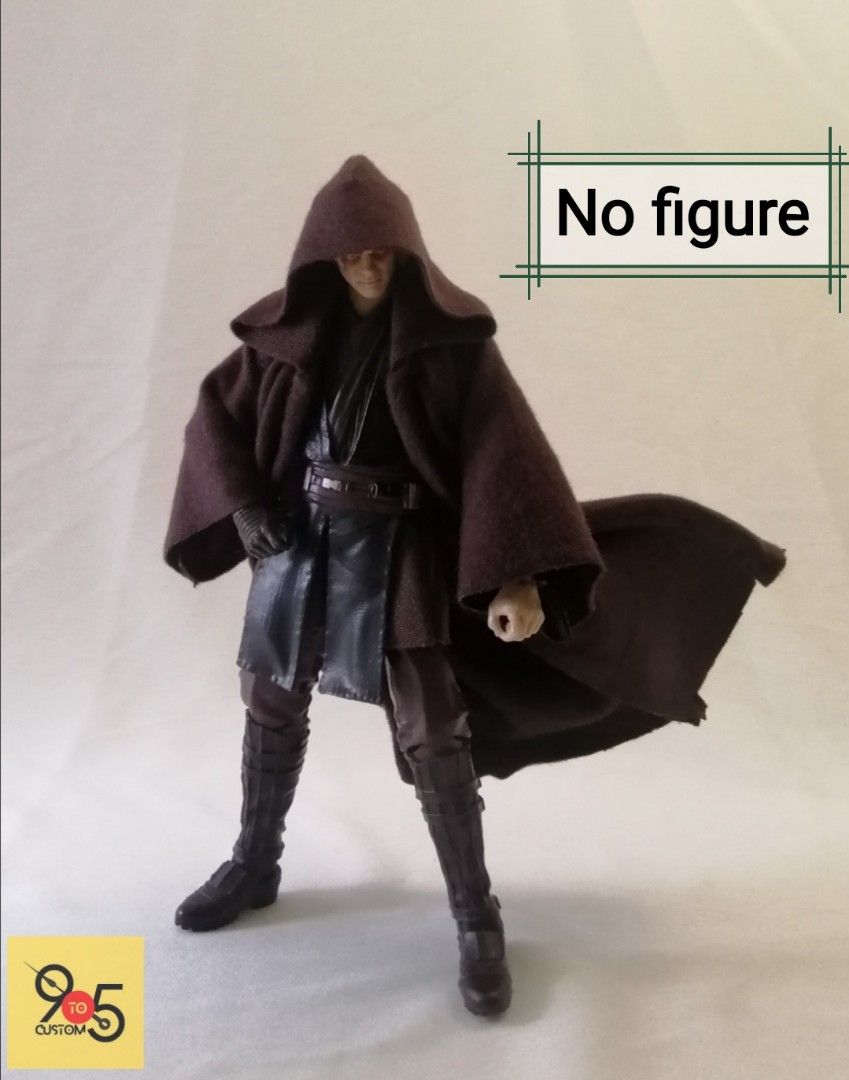 Custom wired robe for Star War black serie Anakin 6 inch (FIGURE NOT ...