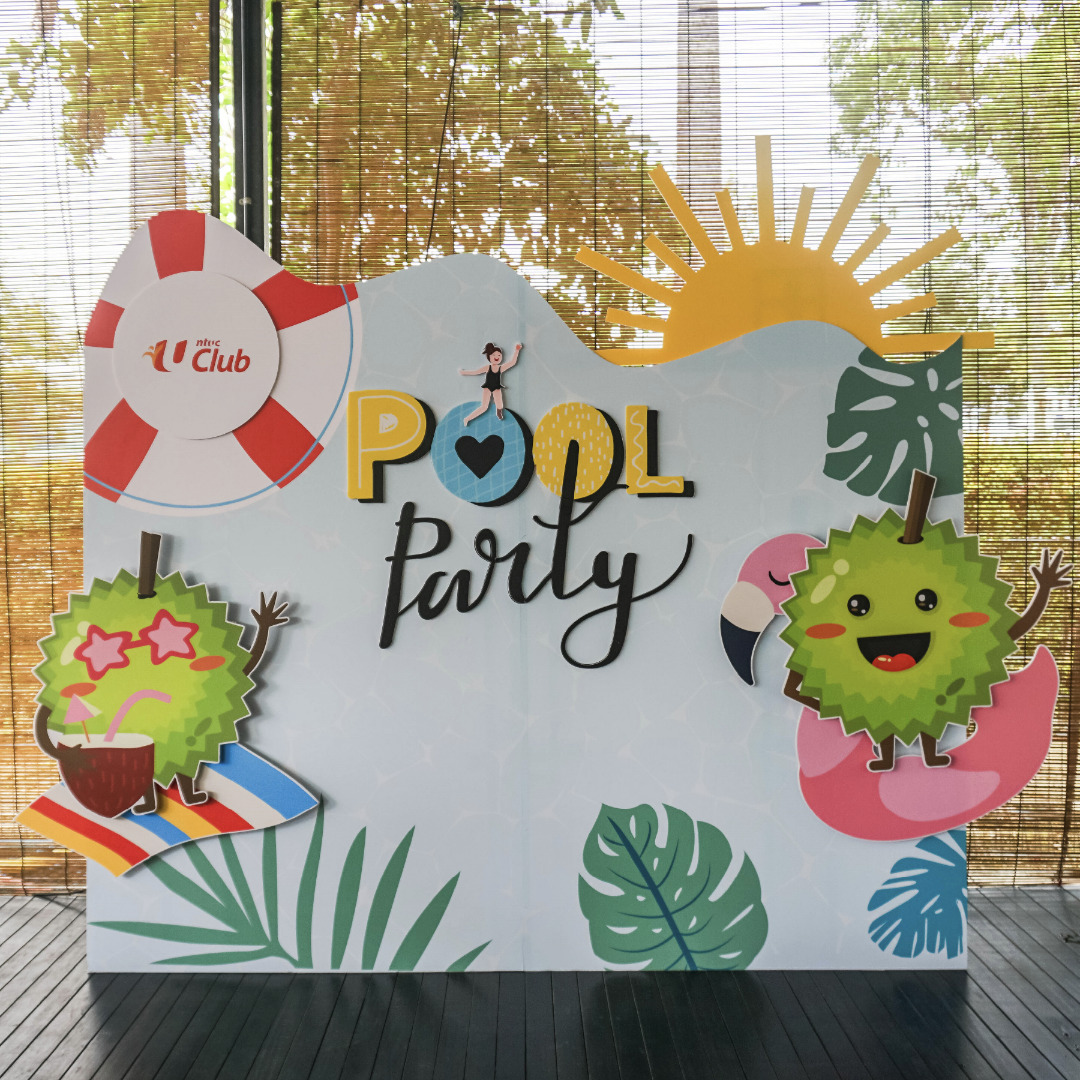 [Customised] Company Event Decoration, Backdrop Set-up, Corporate ...