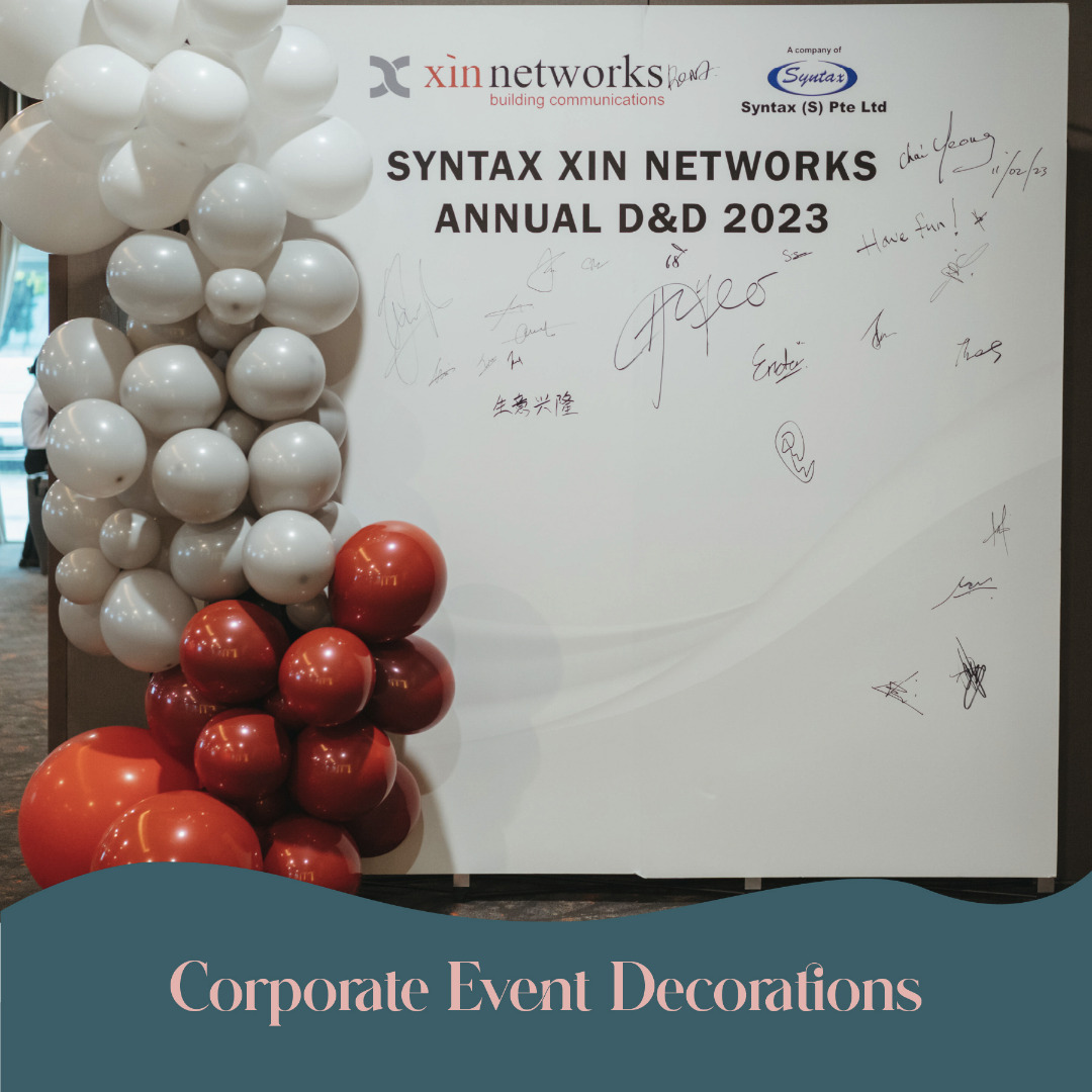 Backdrop Set-up, Company Event Decoration, Corporate Anniversary Dinner ...