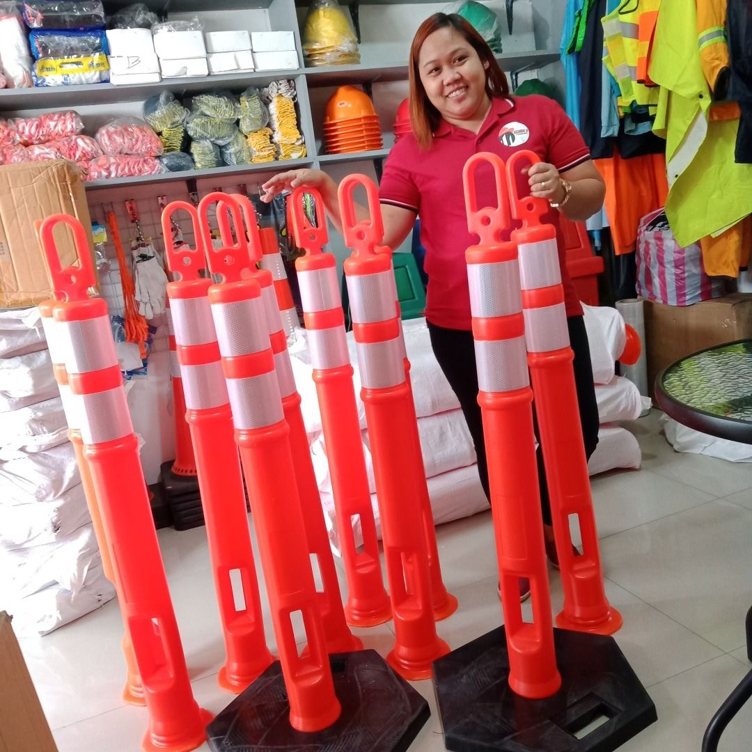 d bollard pvc heavy duty rubberized based, Commercial & Industrial ...