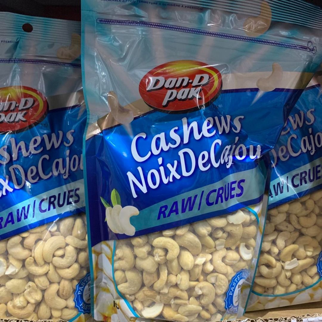 Dan-D Pak Raw Cashews 600g (Expiration: June 2024), Food & Drinks ...