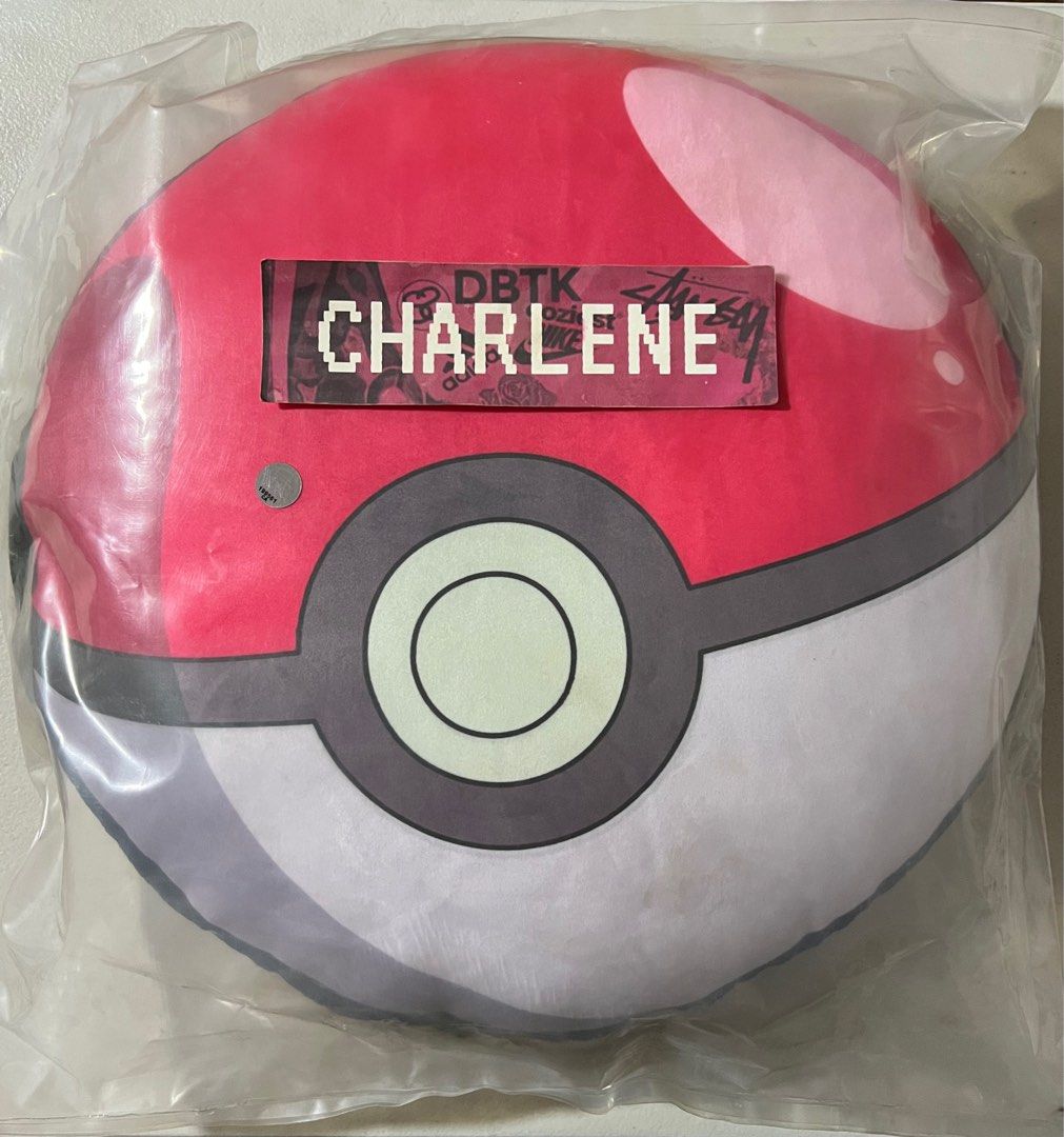 DBTK x Pokemon Pokeball Pillow on Carousell
