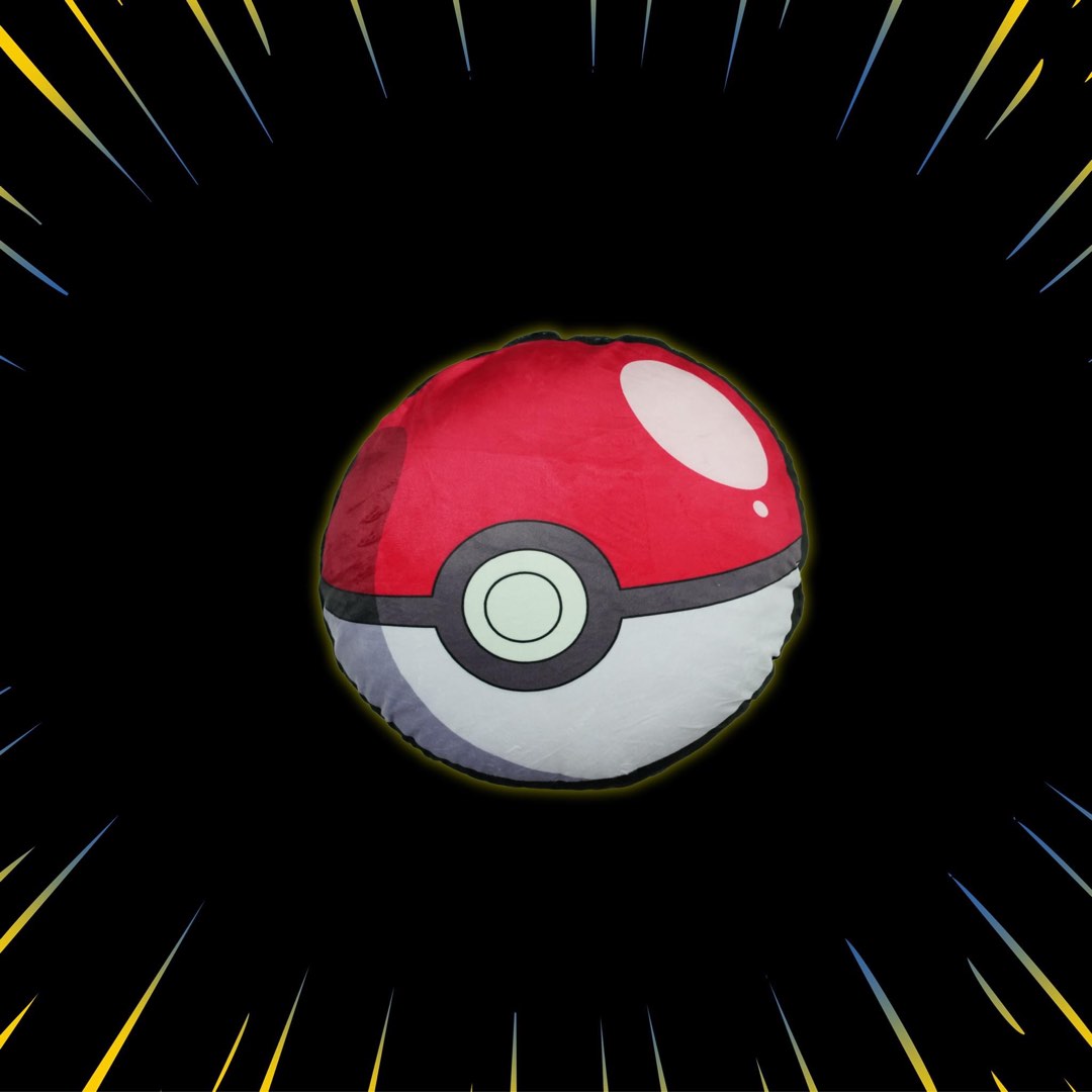 DBTK x Pokemon Pokeball Pillow on Carousell