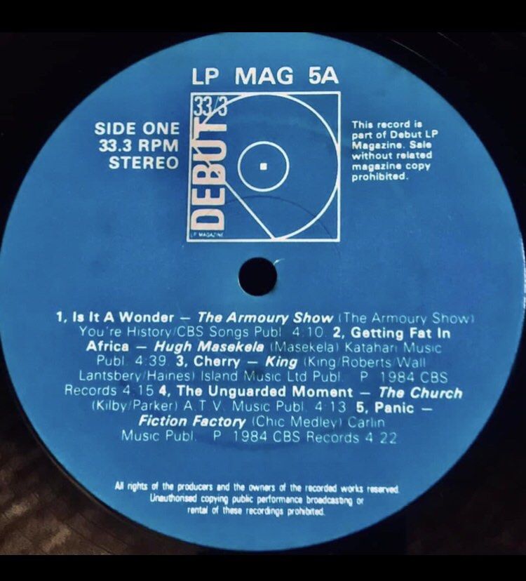 DEBUT MAGAZINE NUMBER 5 LP CONTAINS NEW WAVE RARITIES READ TRACKS POST ...