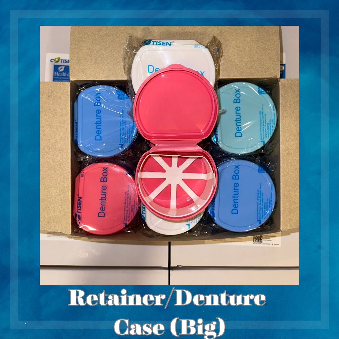 DENTURE CASE/ DENTURE CONTAINER WITH STRAINER on Carousell