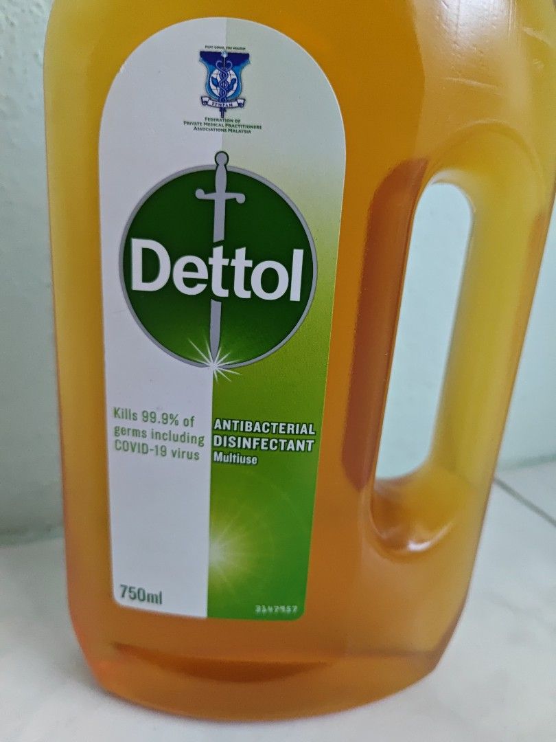 Dettol antibacterial disinfectant 750ml, Beauty & Personal Care ...