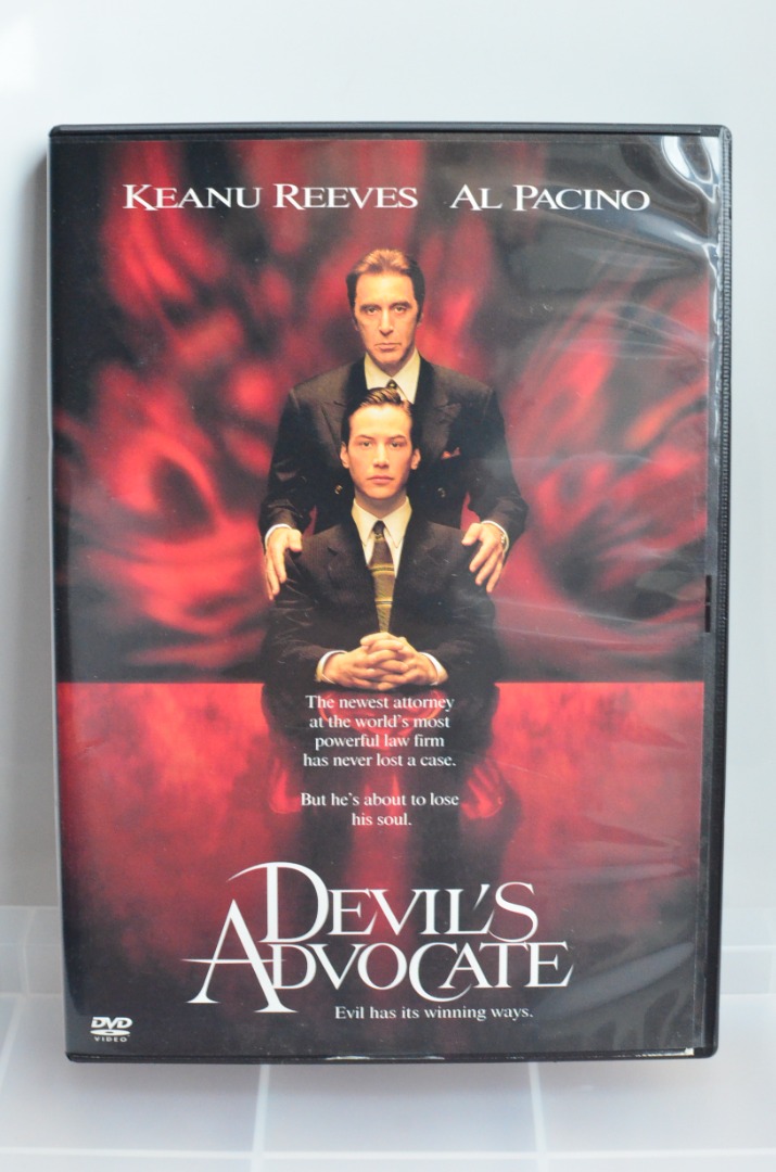 DEVIL'S ADVOCATE - ORIGINAL DVD, Hobbies & Toys, Music & Media, CDs & DVDs on Carousell