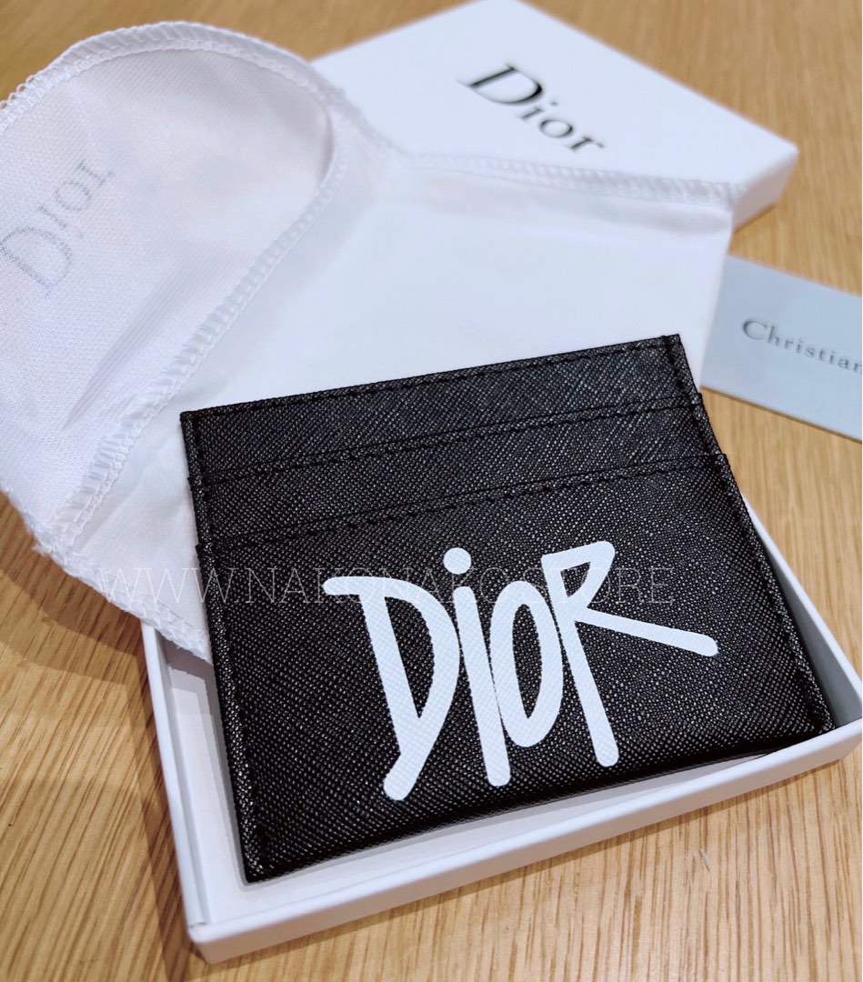 DIOR CARD HOLDER, Luxury, Bags & Wallets on Carousell