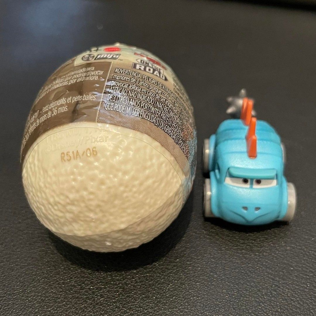 Disney Pixar Cars Mattel Mini Racers Dino Eggs on Carousell