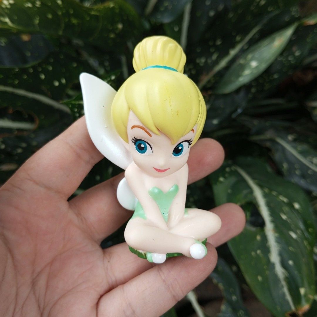 DISNEY Sitting Tinker Bell Figure on Carousell