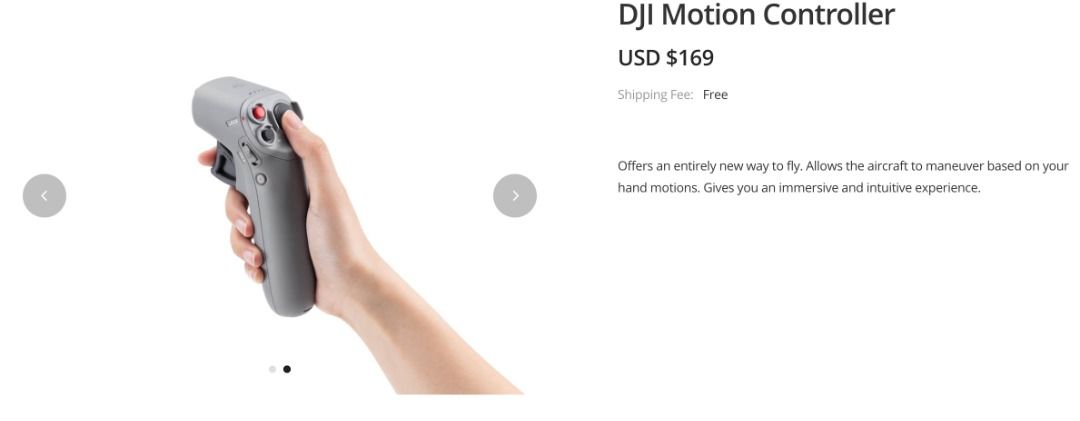 DJI Motion Controller, Photography, Drones on Carousell