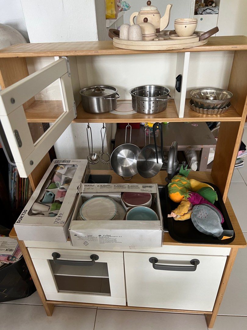 Duktig play kitchen with add ons, Babies & Kids, Infant Playtime on ...