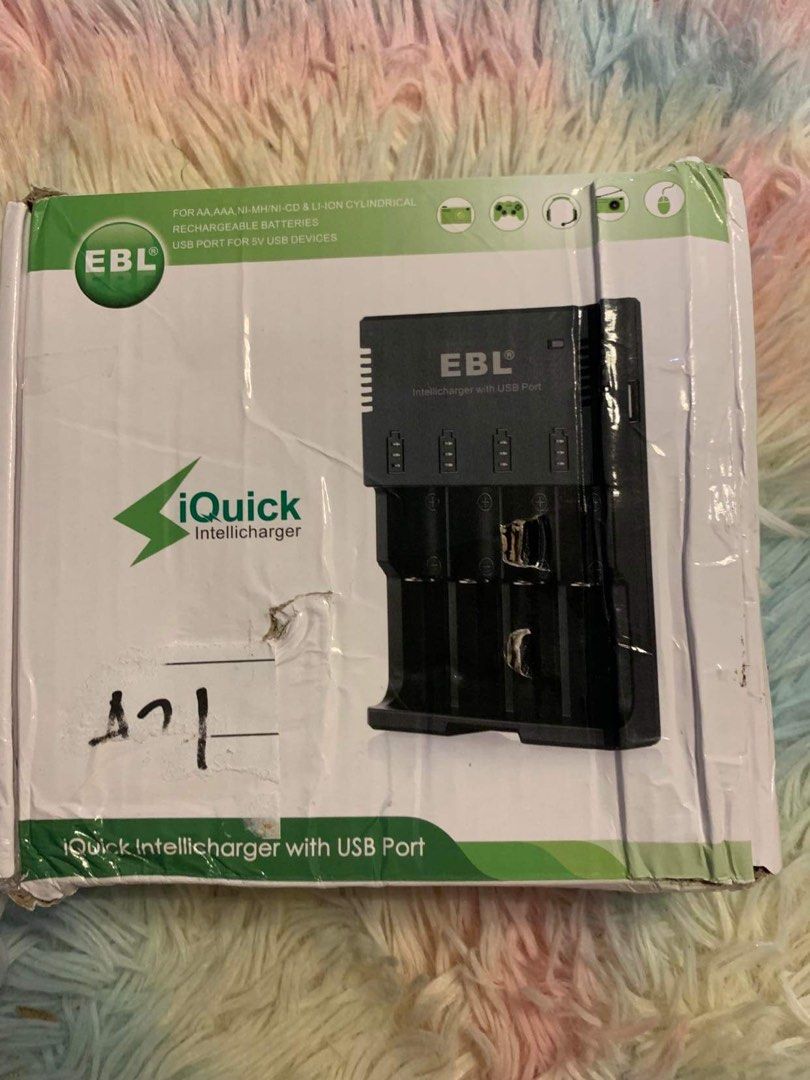 EBL iQuick Intellicharger with USB Port 600 pesos, Mobile Phones & Gadgets, Mobile & Gadget ...