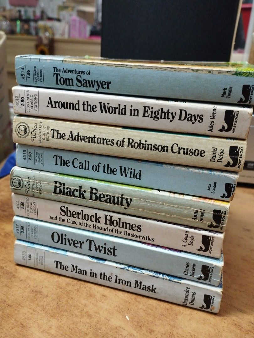 (ENG) Moby Books Series, Hobbies & Toys, Books & Magazines, Children's ...