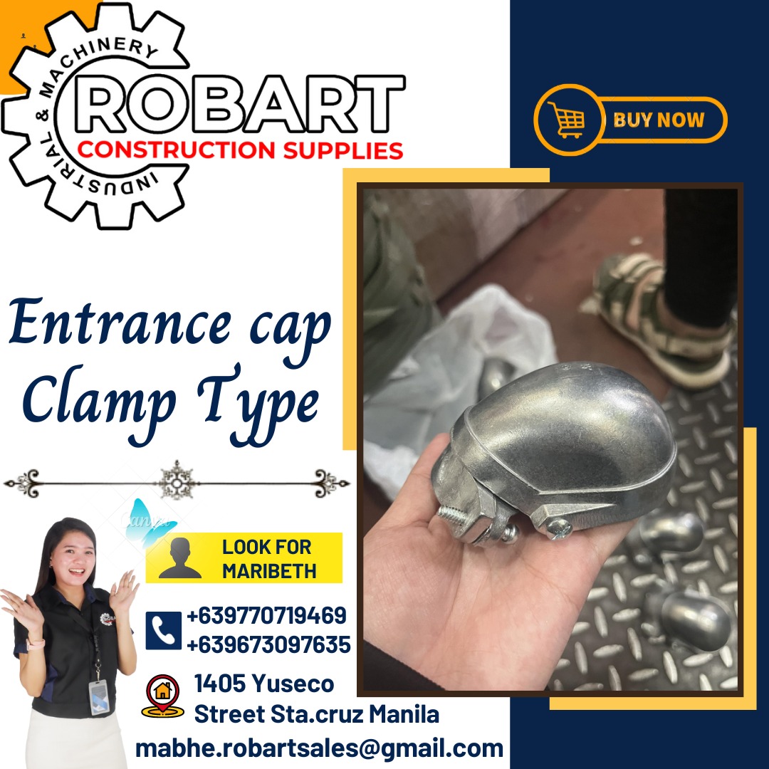 entrance cap clamp type, Commercial & Industrial, Construction Tools ...