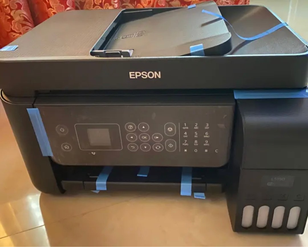 Epson L5190 Wi-Fi All-in-One Ink Tank Printer with ADF printer ...